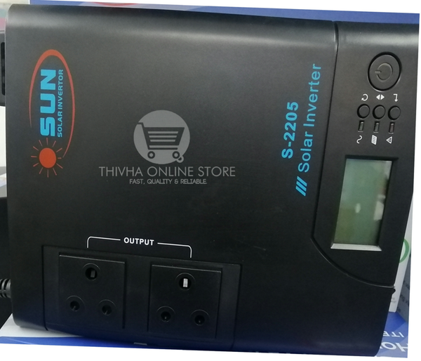 12V 720W/1200VA Solar Inverter With Charger Plus PV Input - SUN ...