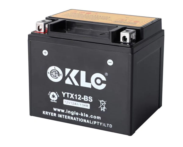 Motorcycle Battery KLE-YTX12-BS – Thivha Online Store
