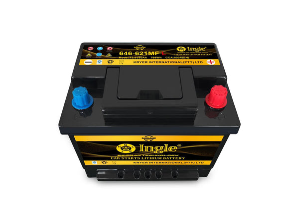 Ingle 646-621MFL 12v 60ah Lithium Car Battery – Thivha Online Store
