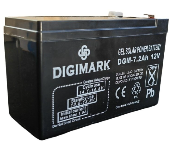 12V 7.2AH Gel Battery - Digimark – Thivha Online Store