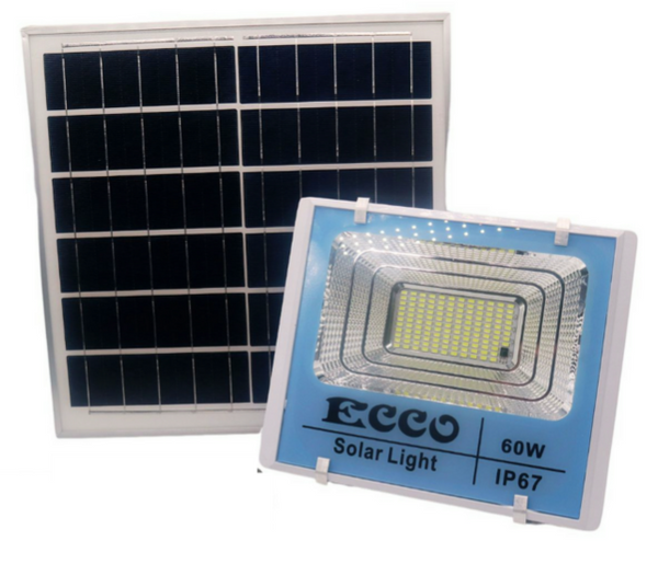 Ecco 60w Solar Flood Light with Remote – Thivha Online Store