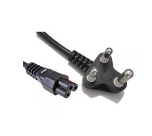 1.8 Meter Laptop Power Supply Power Cable 3-Pin SA Plug to Clover Plug ...